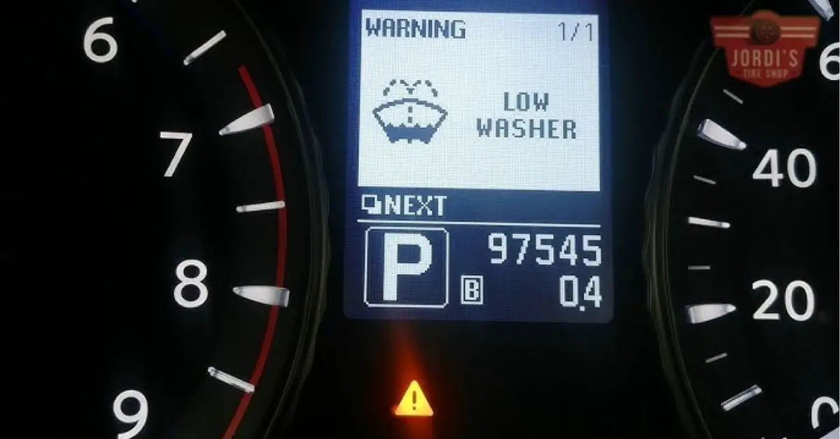 Fixing a Stuck Low Windshield Washer Fluid Warning Light - Jordi's Tire ...