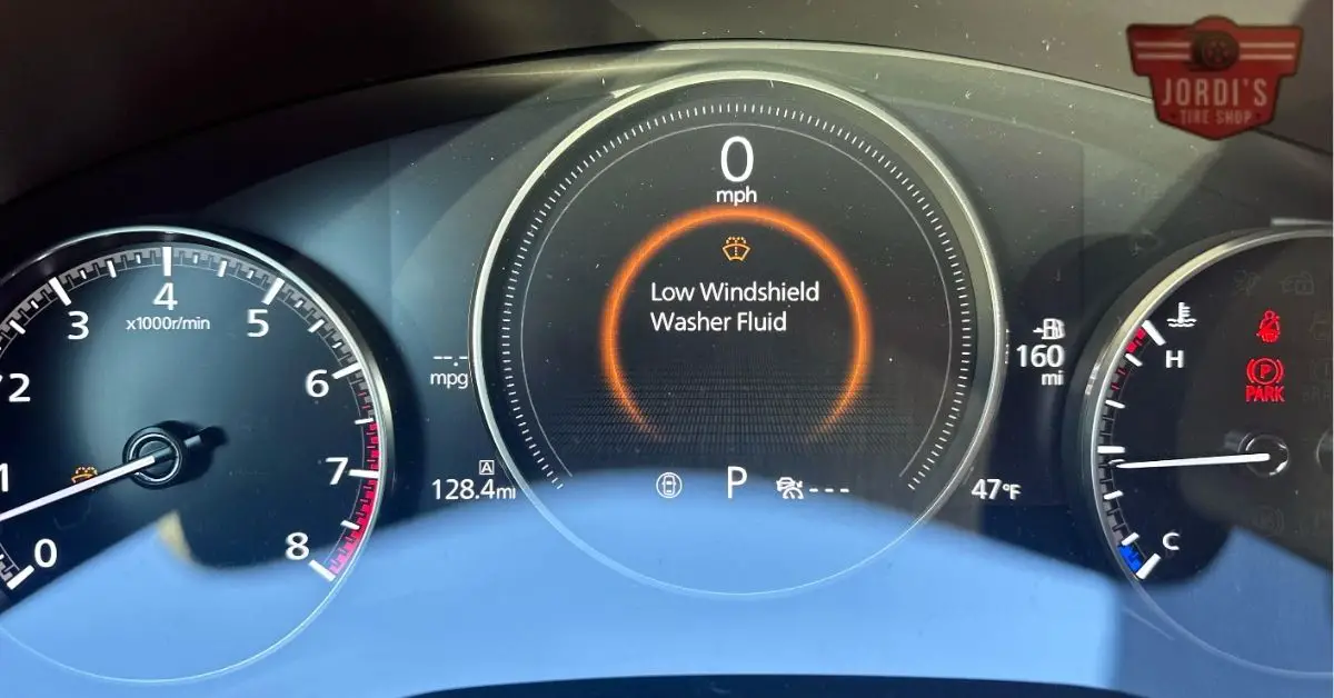 Fixing a Stuck Low Windshield Washer Fluid Warning Light - Jordi's Tire ...