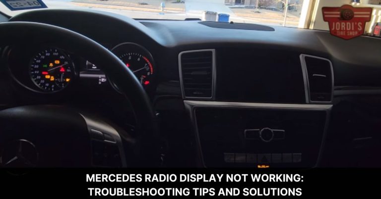 Solving the Mystery: Your Guide to Fixing a Mercedes Radio Display That ...