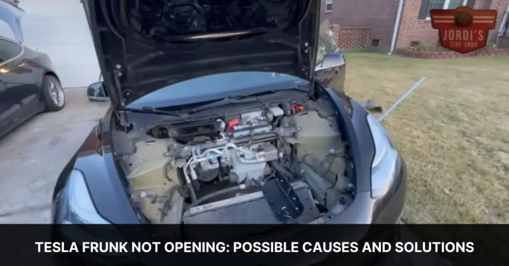 Tesla Frunk Won't Open? Fixes for Common Issues & Tips - Jordi's Tire Shop