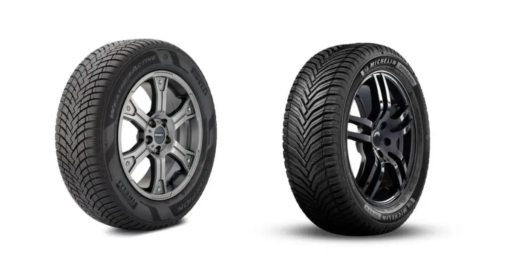Pirelli Scorpion WeatherActive vs Michelin CrossClimate 2: Wet Handling ...