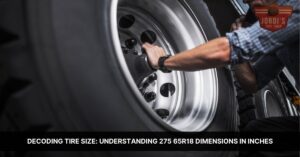 Decoding Tire Size: Understanding 275 65r18 Dimensions in Inches - Jordi's Tire Shop