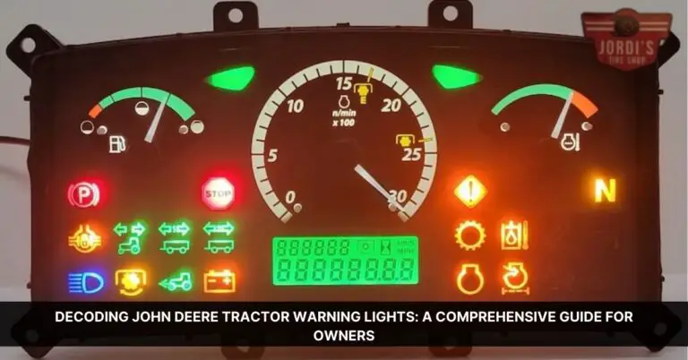 Decoding John Deere Tractor Warning Lights: A Comprehensive Guide for ...