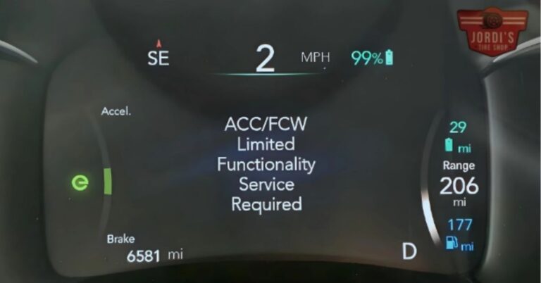 Decoding and Resolving the 'ACC FCW Unavailable Service Required ...
