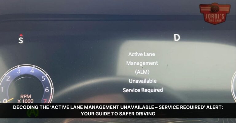 Decoding the 'Active Lane Management Unavailable - Service Required ...