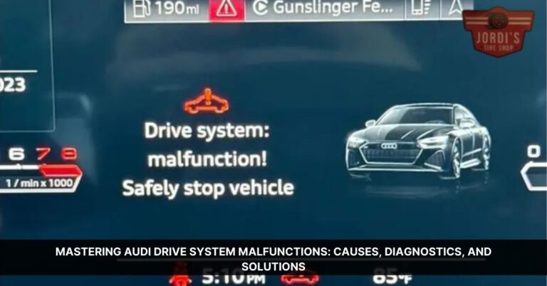 Mastering Audi Drive System Malfunctions: Causes, Diagnostics, and ...