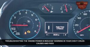 Troubleshooting the 'Engine Power is Reduced' Warning in Your Chevy ...