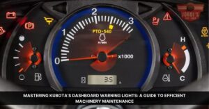 Mastering Kubota's Dashboard Warning Lights: A Guide to Efficient ...